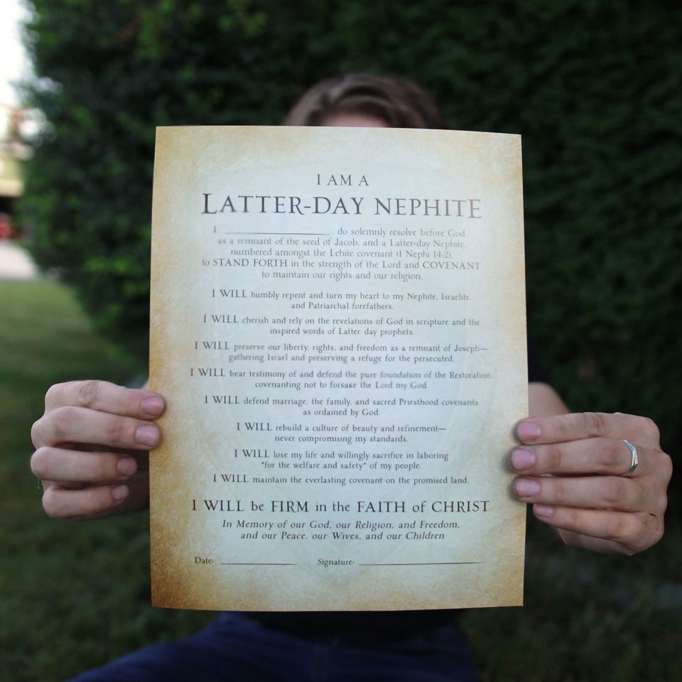 I AM A NEPHITE!
